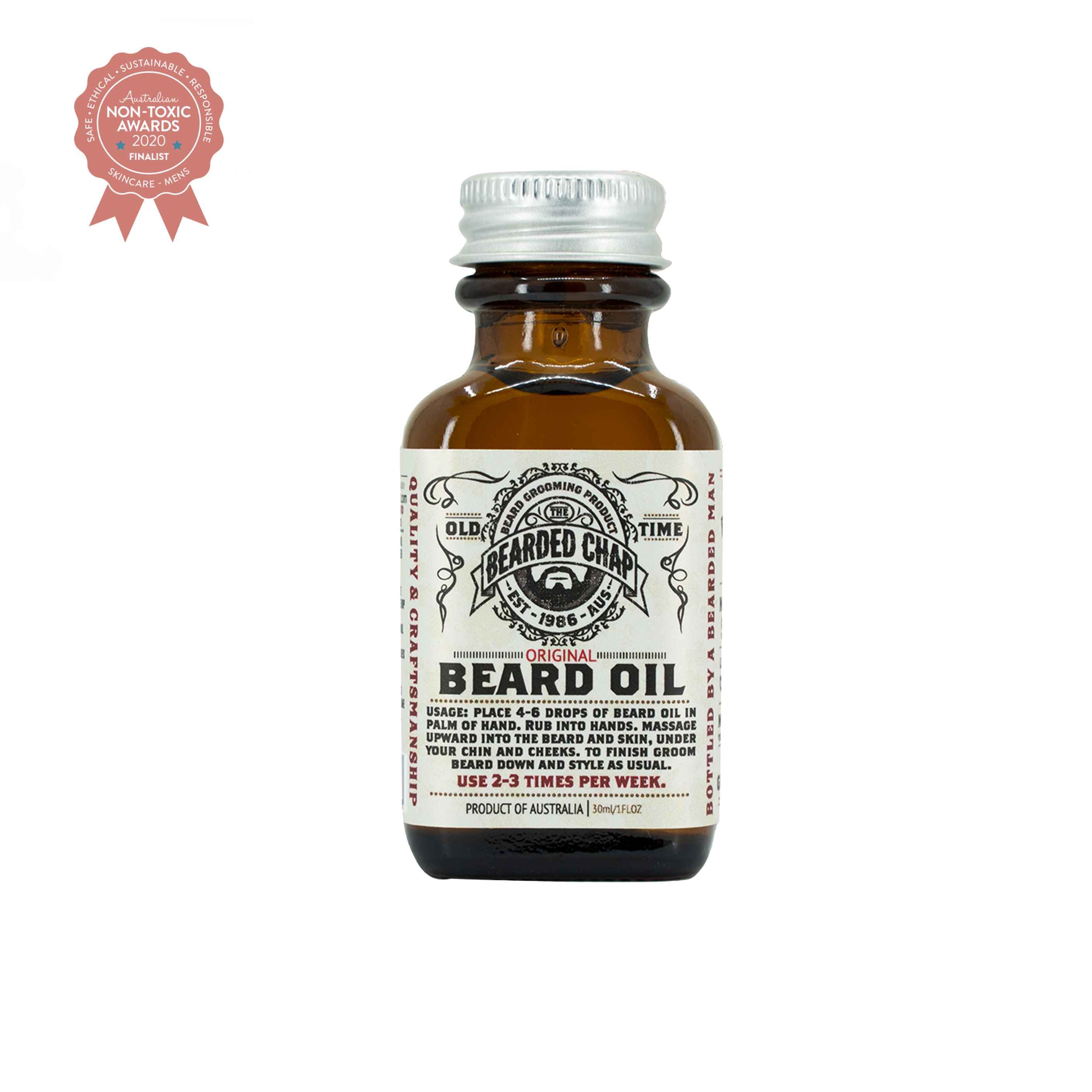 Original Beard Oil – The Bearded Chap NZ